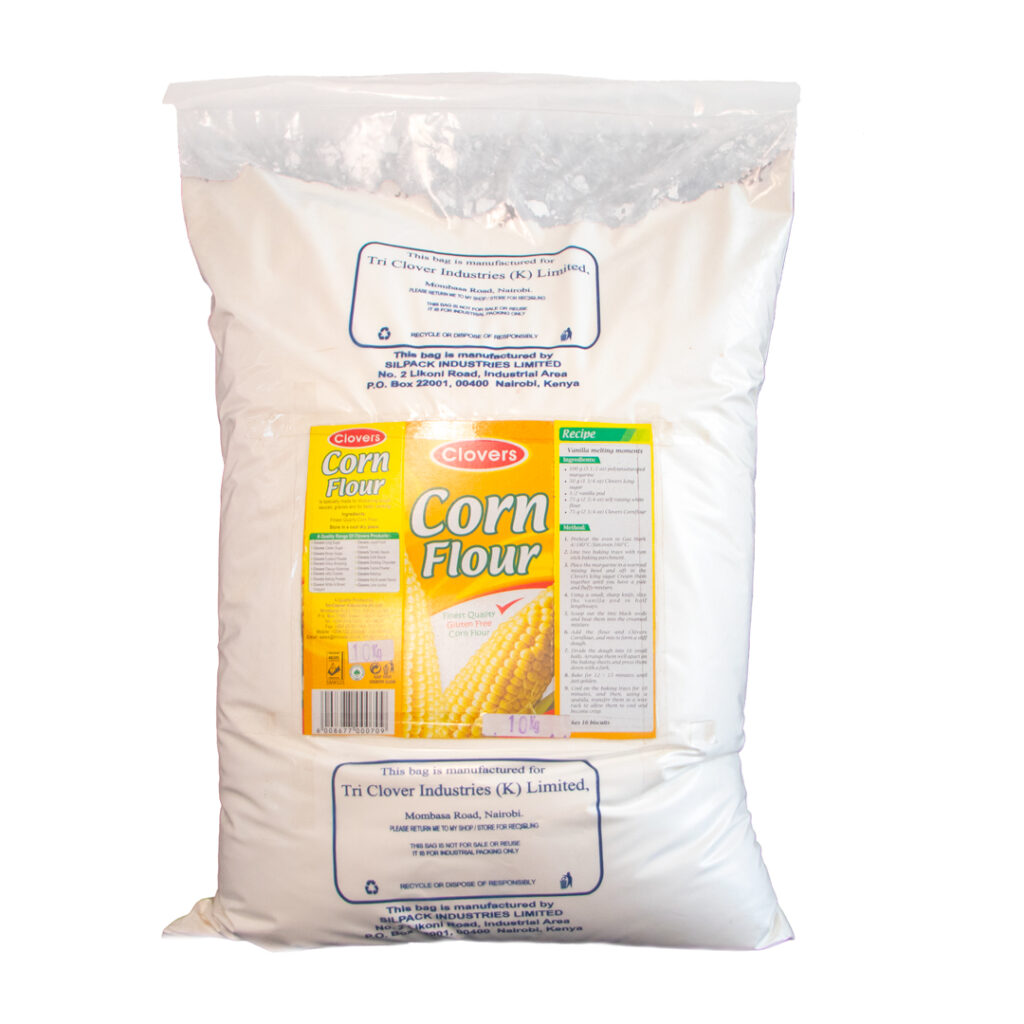 CLOVERS CORNFLOUR, 10KGS BAG – Triclover Industries