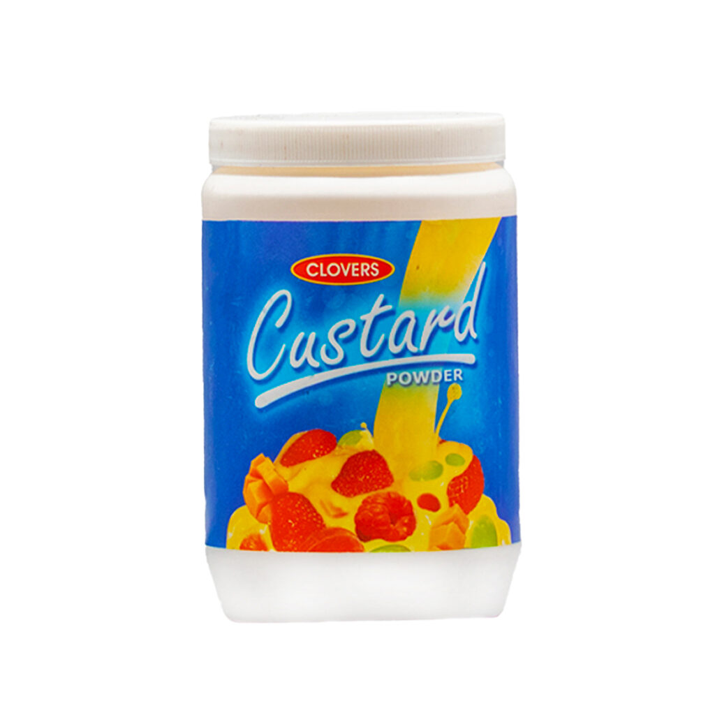 CLOVERS CUSTARD POWDER PLAIN, 250G – Triclover Industries