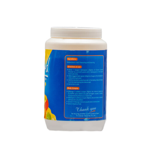 CLOVERS CUSTARD POWDER PLAIN, 250G – Triclover Industries